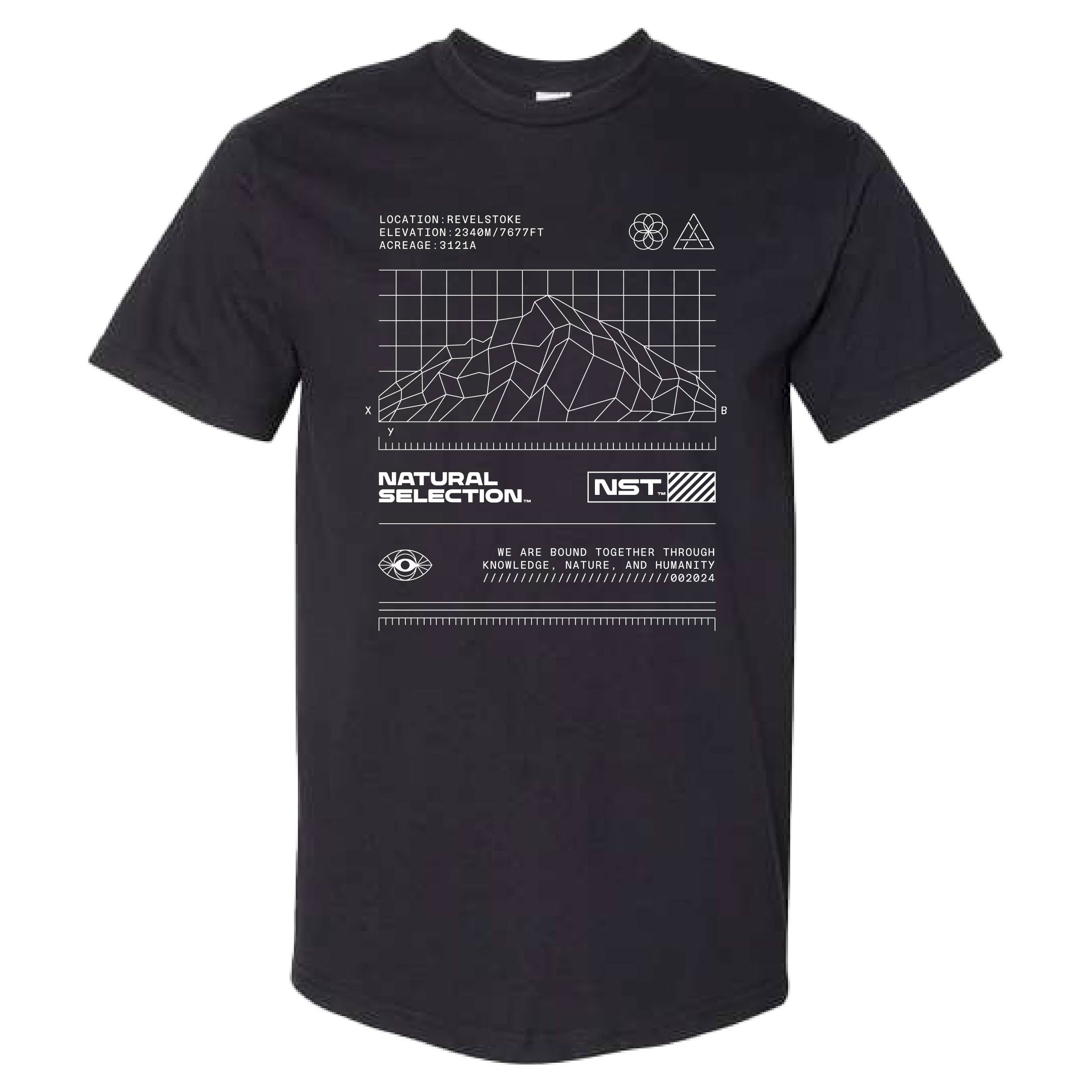 Revelstoke Graph Tee – Natural Selection Tour
